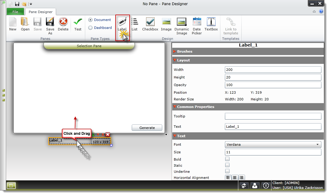 Label – Bizview v23