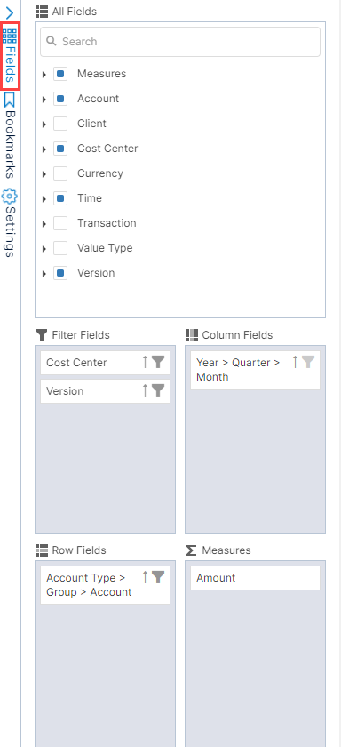 Creating an Analytics Report (Fields)5:29:14 PM – Bizview v23