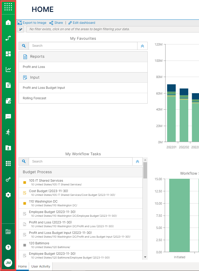 Main Menu – Bizview v23