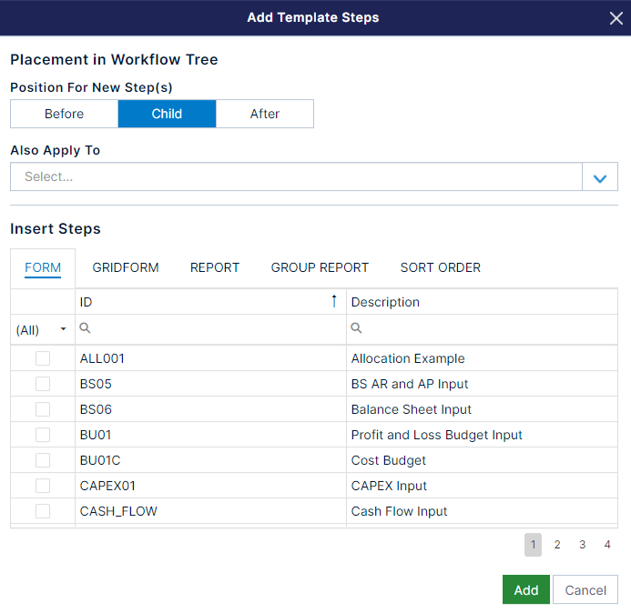 Insert Steps - Template – Bizview v23