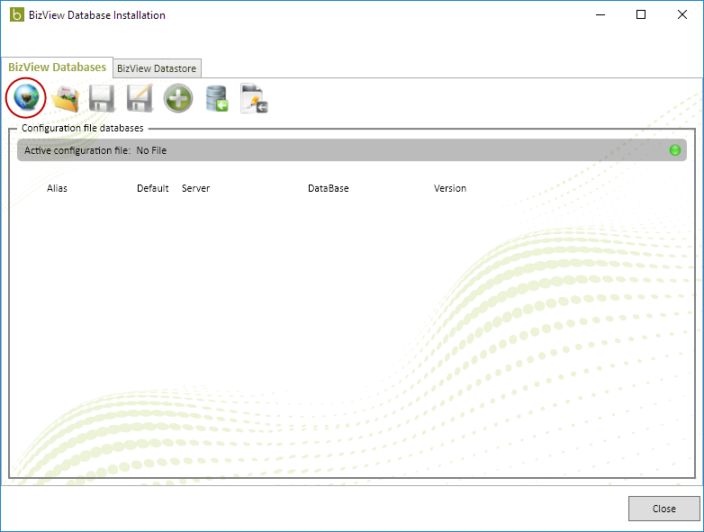 Manually Opening the Web Application Configuration File – Bizview v23